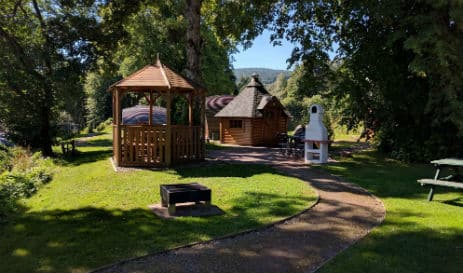 Glamping in Scotland at Loch Ness Glamping Pods