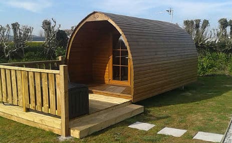 Looe Country Park Glamping Pods near Liskeard
