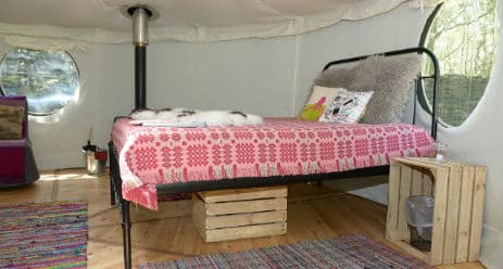 Glamping Wales Snowdonia Graig Wen Yurts and Cabins