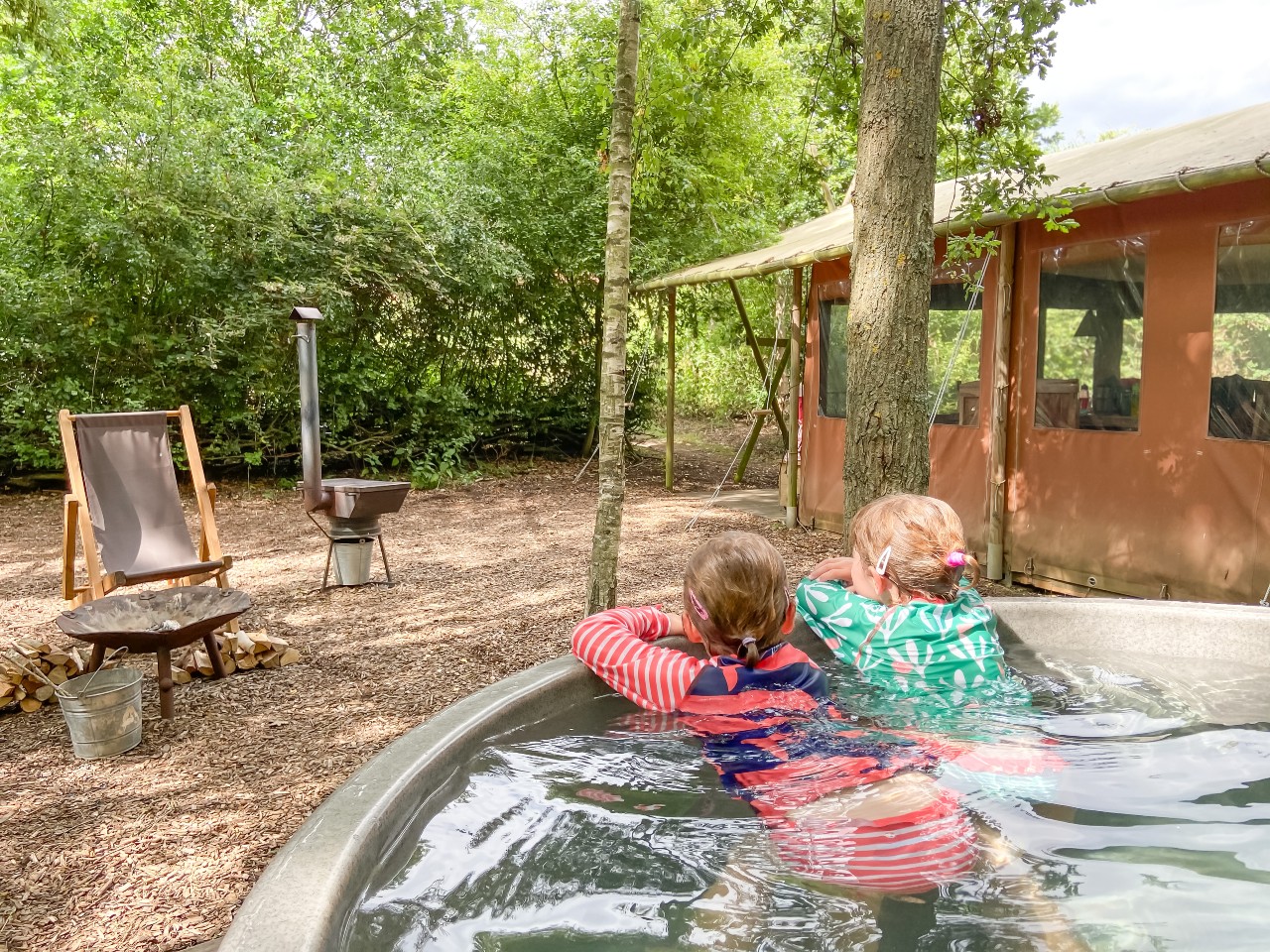 Glamping Essex with Hot Tub Layer Marney Farm at Featherdown Farms