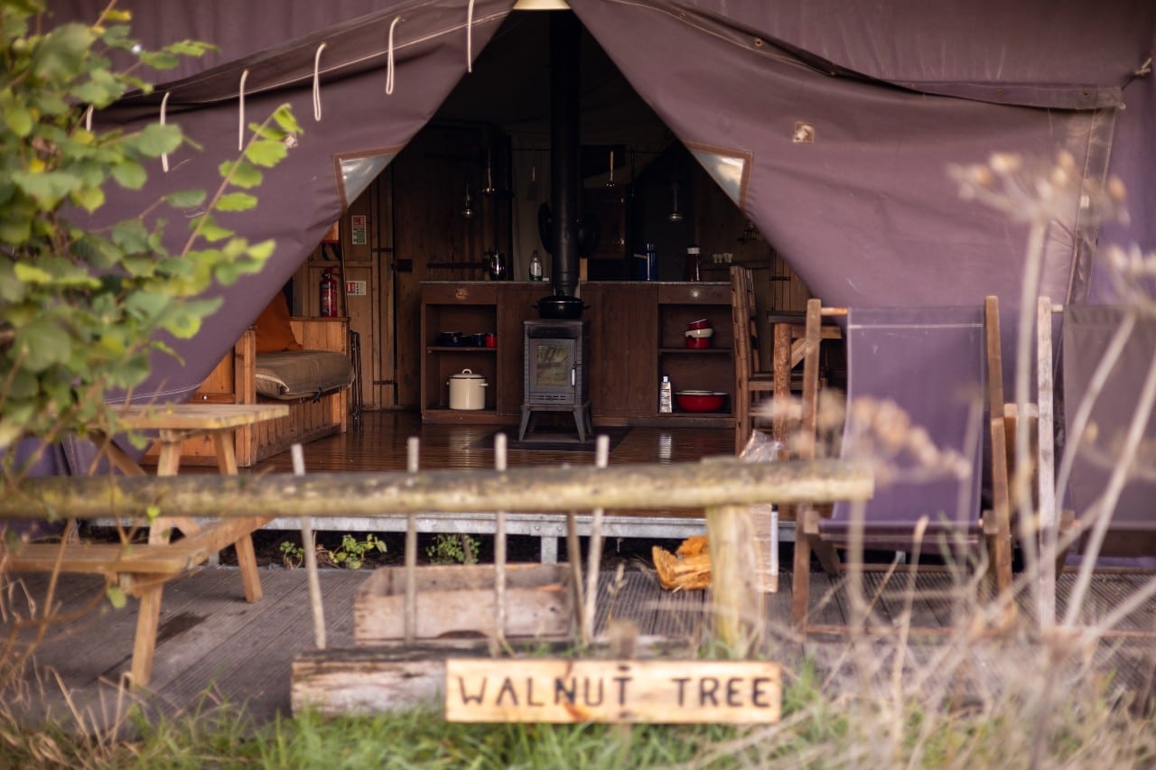 Glamping Hampshire with Hot Tub Manor Farm at Featherdown Farms