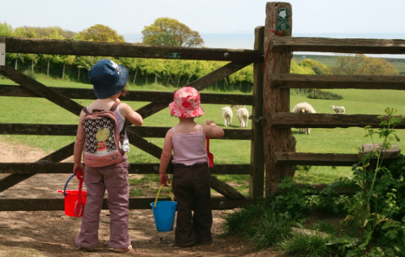 Glamping Sussex at Feather Down Lunsford Farm