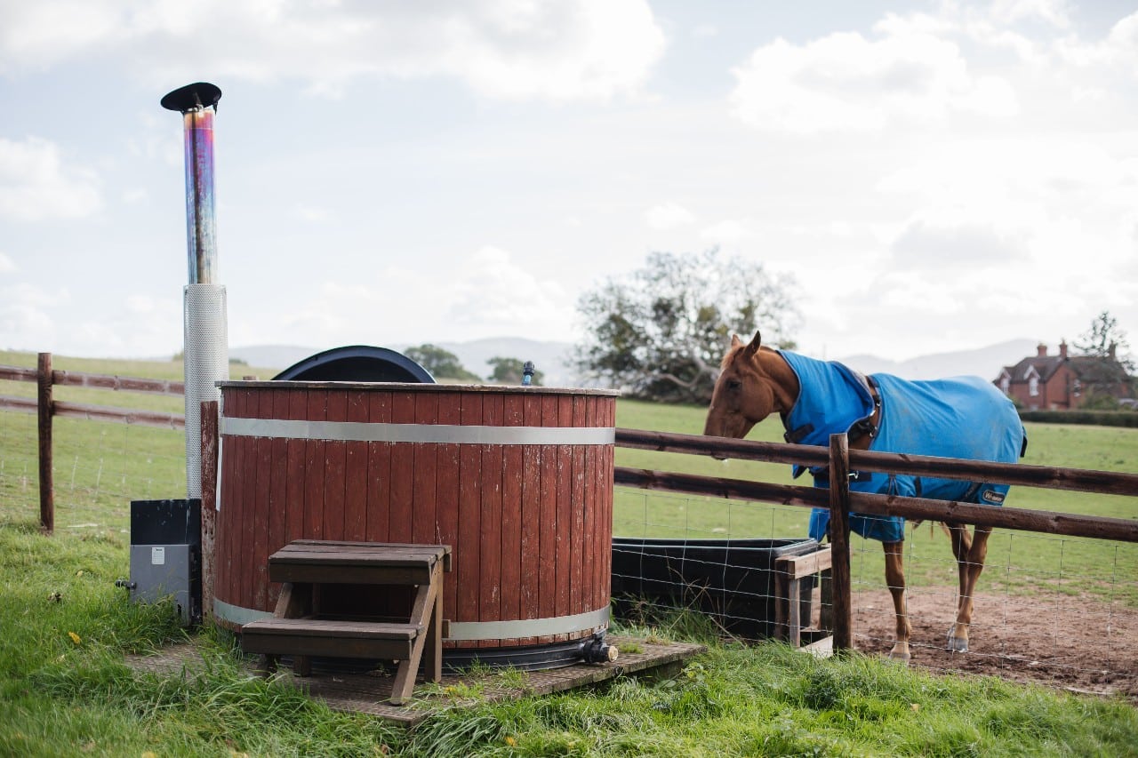 Glamping with Feather Down Farms