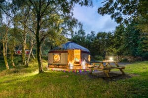 Glamping Wales Snowdonia Graig Wen Yurts and Cabins