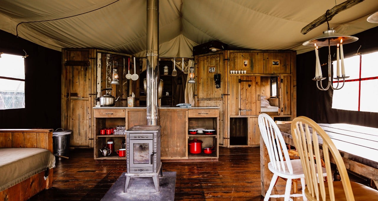 Glamping Norfolk with Feather Down Farms