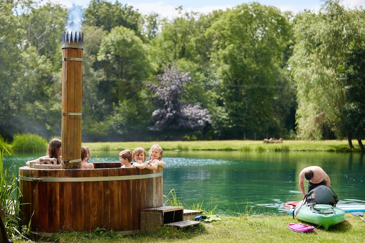 Glamping with Feather Down Farms