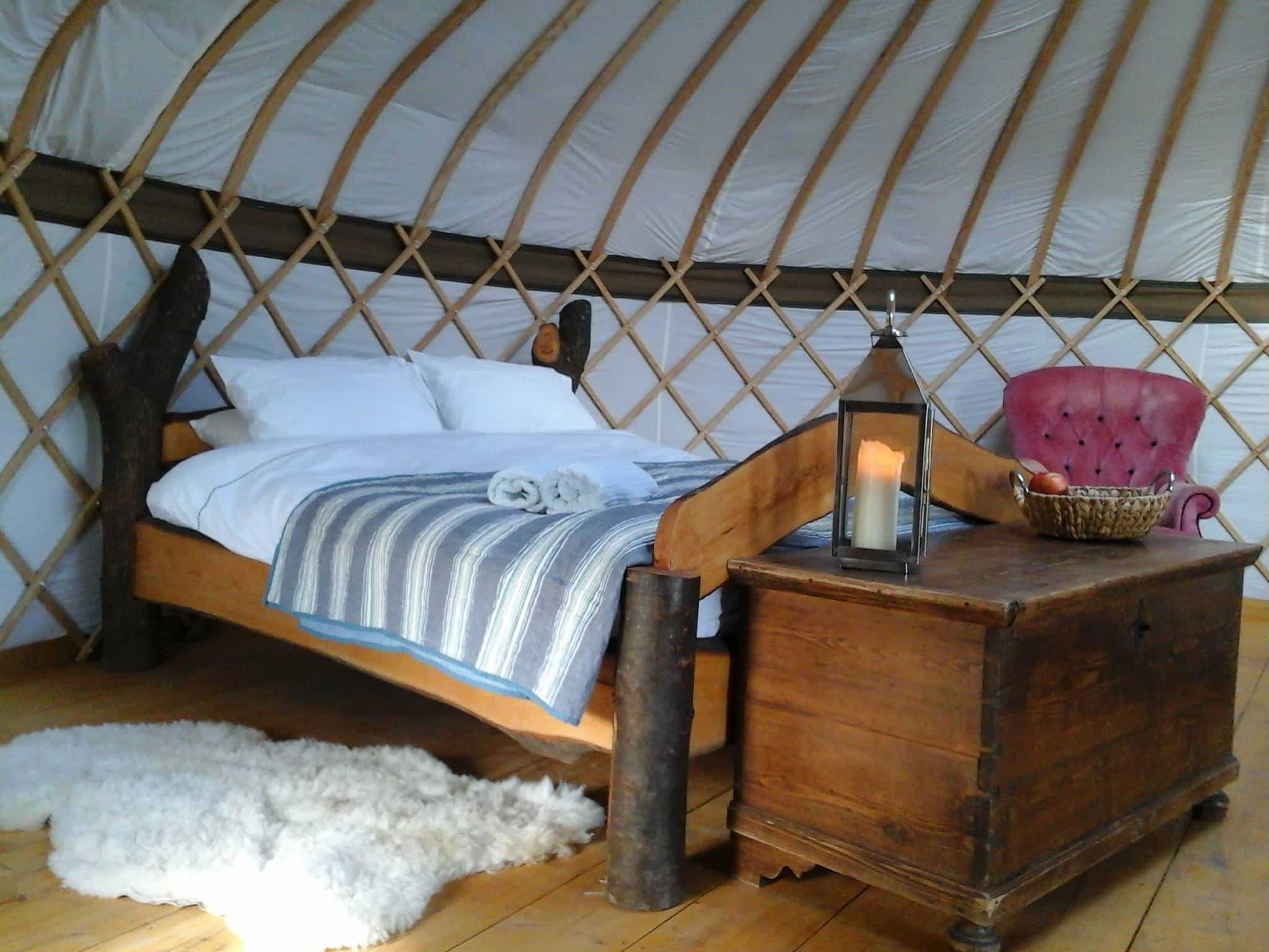 Glamping Surrey and London at Surrey Hills Yurts