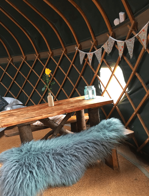 Glamping Surrey and London at Surrey Hills Yurts