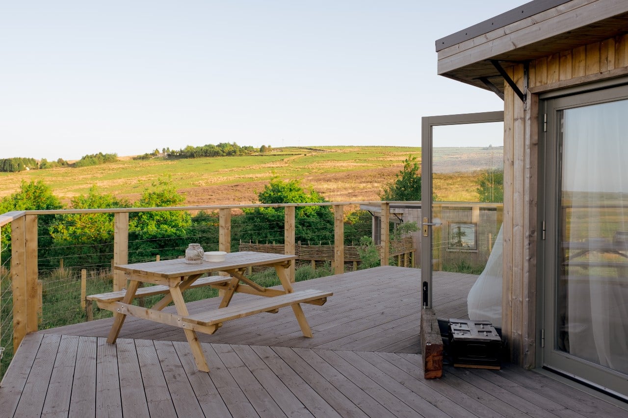 Daisy Bank Camp Glamping Cabins in West Yorkshire Escape
