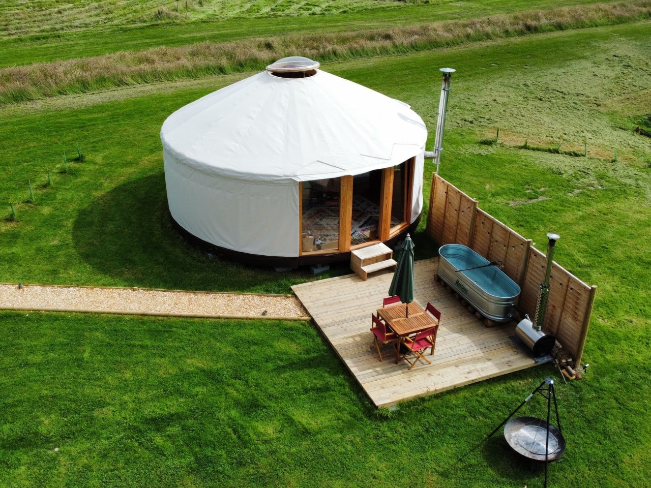 Yurt Glamping Holidays in the UK