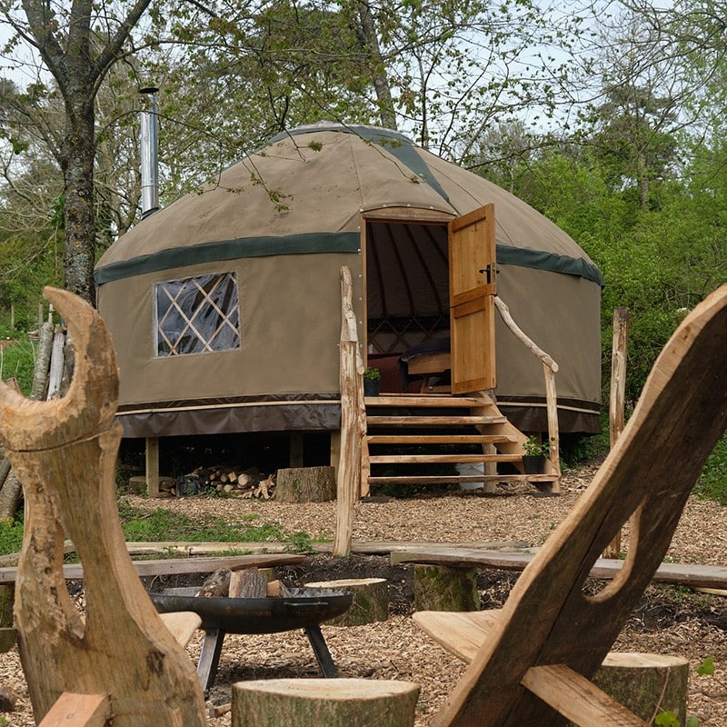 Yurt Glamping Holidays in the UK