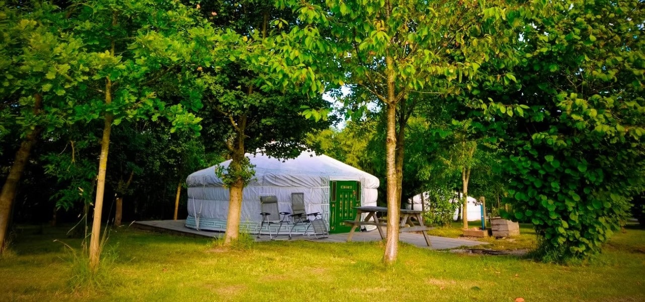 Meon Springs Shepherd Huts and Yurts in Hampshire