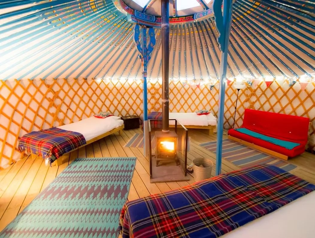 Meon Springs Shepherd Huts and Yurts in Hampshire