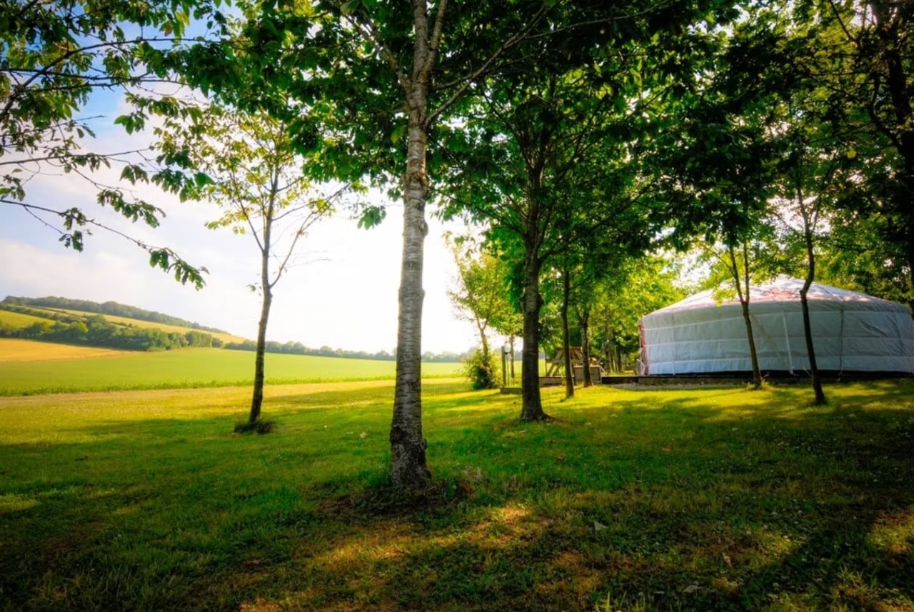 Meon Springs Shepherd Huts and Yurts in Hampshire