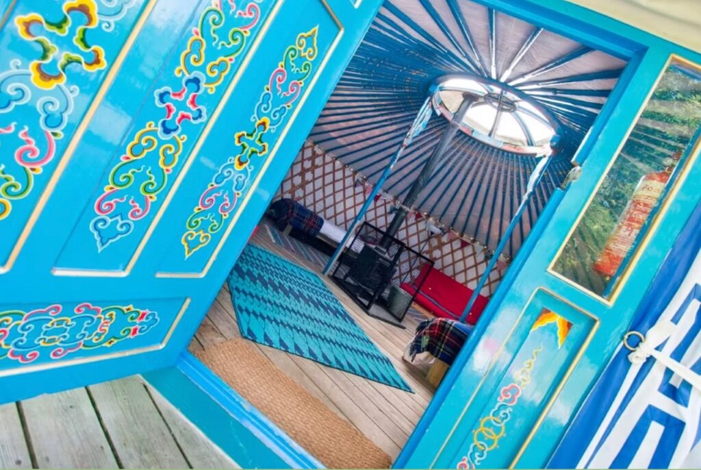 Meon Springs Shepherd Huts and Yurts in Hampshire